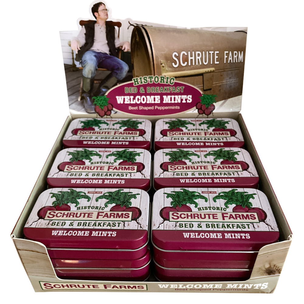 Schrute Farms Welcome Mints | Cow Crack Wholesale