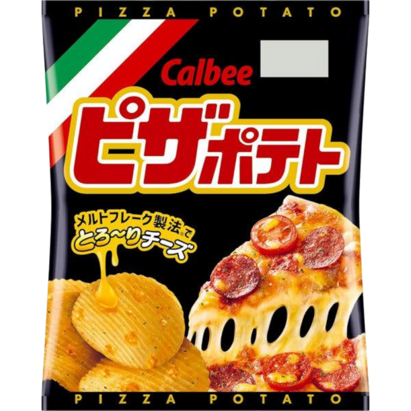 Calbee Pizza Potato Chips 24 Count | Cow Crack Wholesale