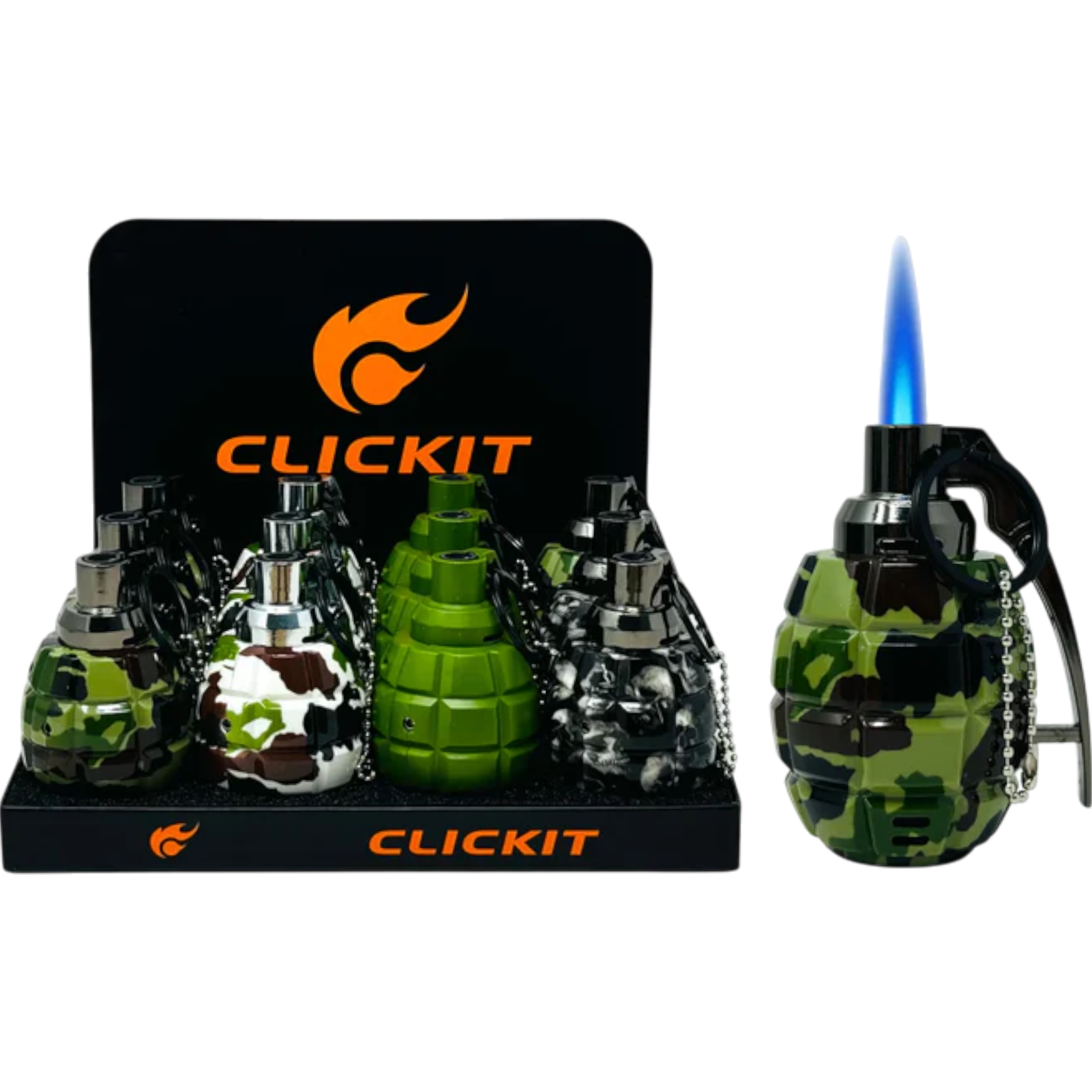Clickit Torch Large Grenade 12 Count | Cow Crack Wholesale