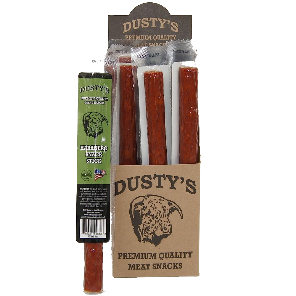 Dustys Habanero Beef Sticks | Cow Crack Wholesale