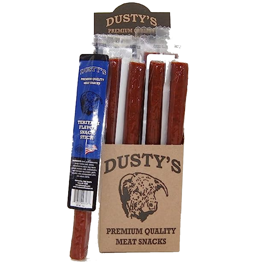 Dustys Teriyaki Beef Sticks | Cow Crack Wholesale