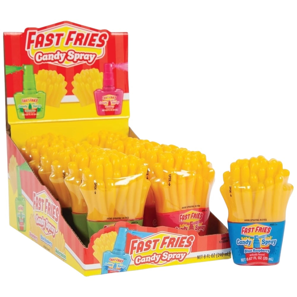 Fast Fries Candy Spray 12 Count | Cow Crack Wholesale