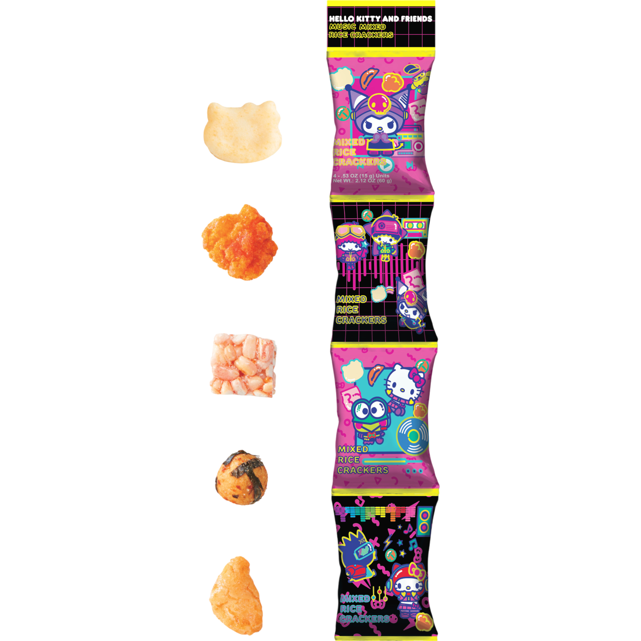 Sanrio Hello Kitty and Friends Rice Cracker Music Edition | Cow Crack ...