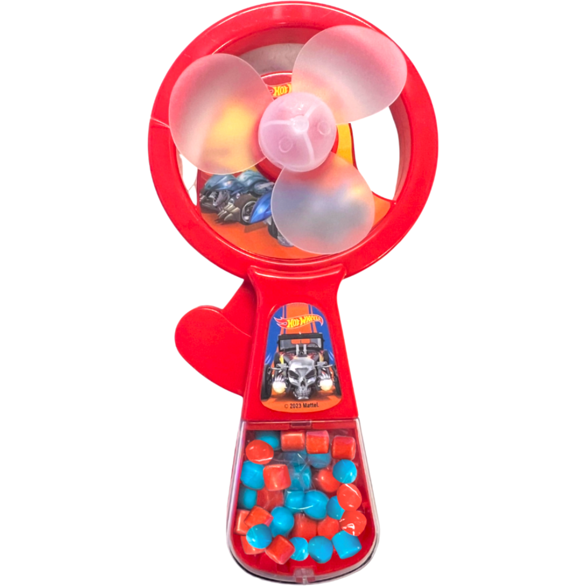 Hot Wheels Fan With Candy 12 Count | Cow Crack Wholesale