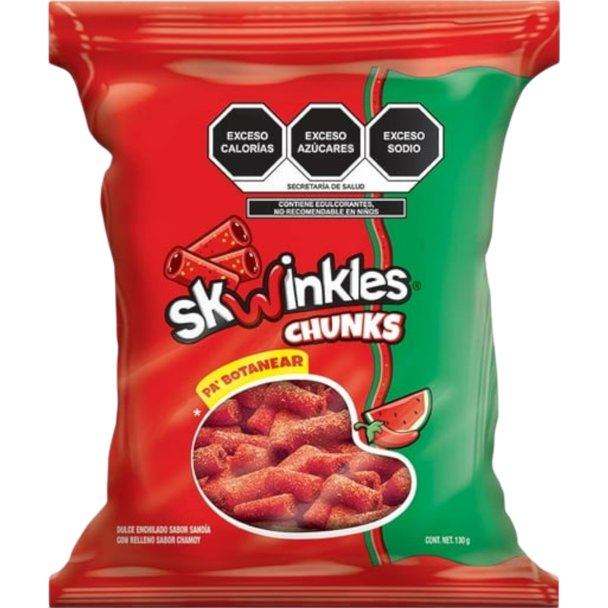 Lucas Skwinkles Chunks Watermelon 12 Count | Cow Crack Wholesale