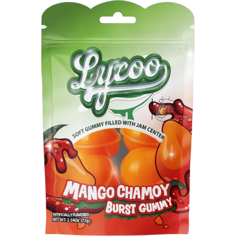 Lyzoo Mango Chamoy Gummy | Cow Crack Wholesale