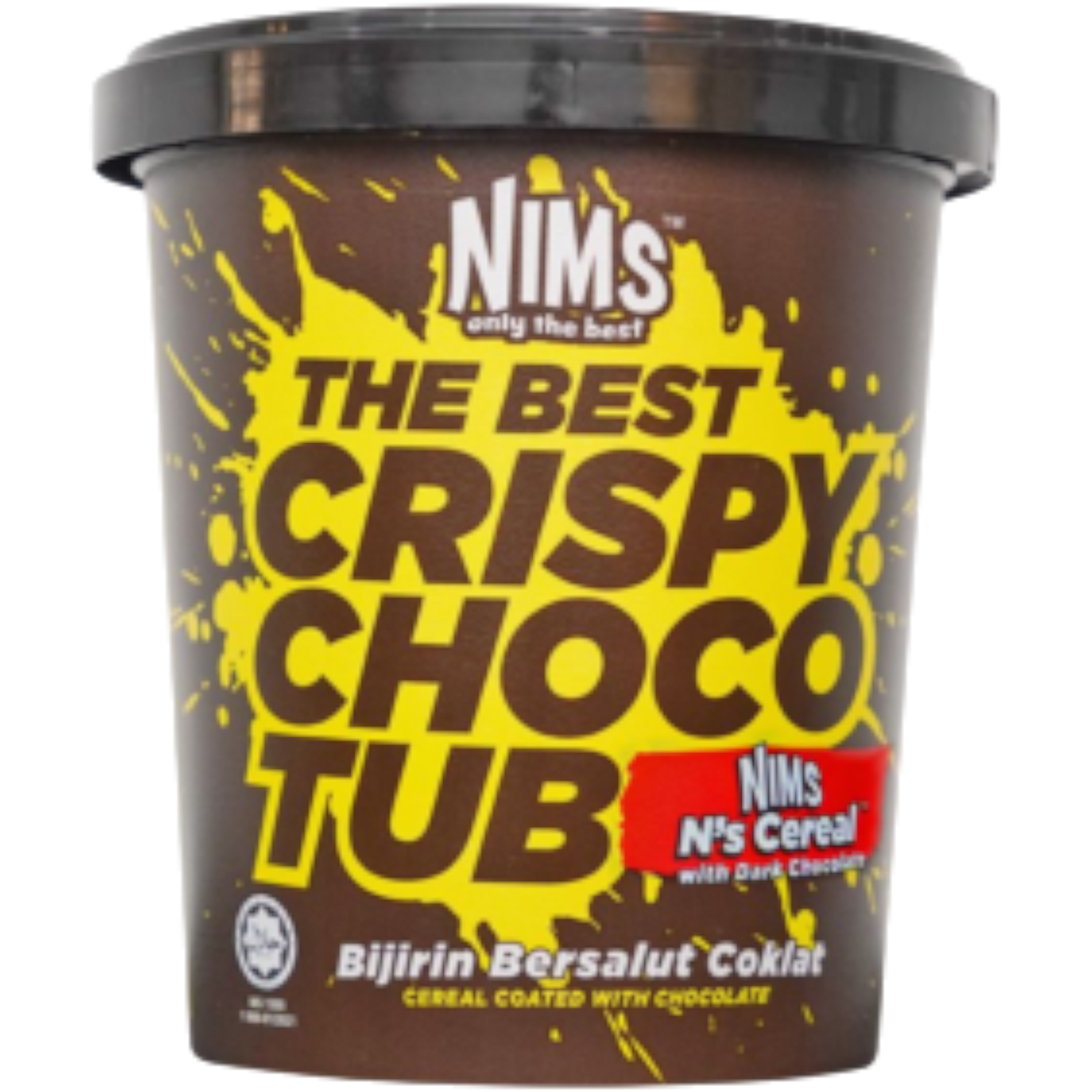 Nims Crispy Choco Tub Mini Nims N's Cereal 24 Count | Cow Crack Wholesale