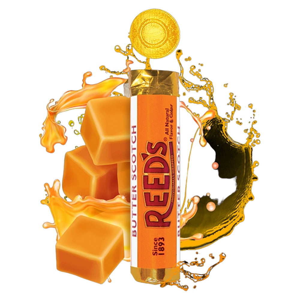 Reed's Butterscotch Candy 12 Count | Cow Crack Wholesale