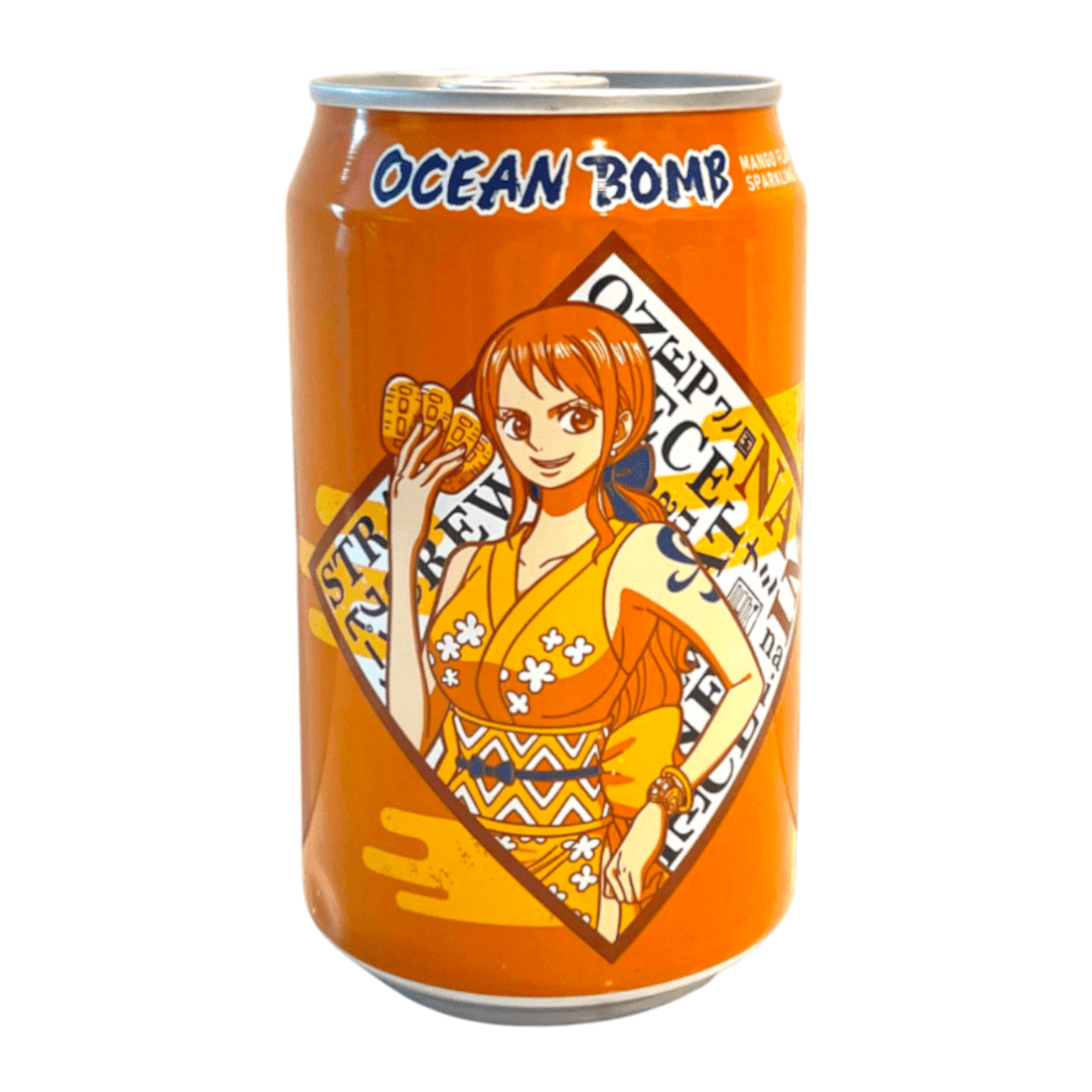 One Piece Nami Ocean Bomb Sparkling Water Mango 24 Count | Cow Crack ...