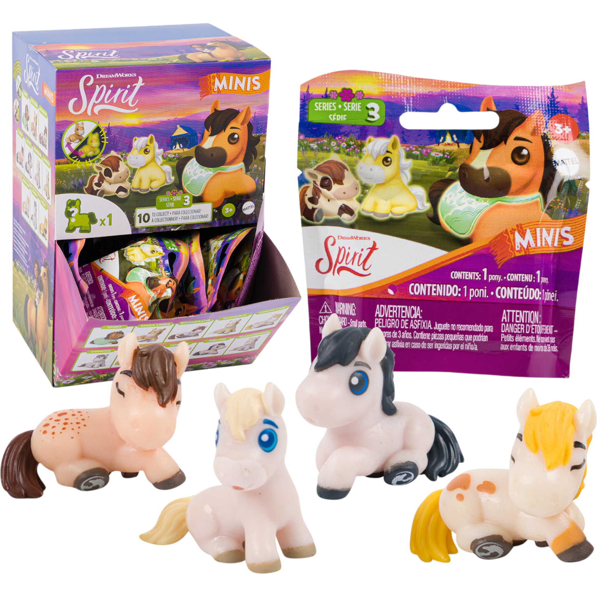 Spirit Mini Horses Assorted 12 Count | Cow Crack Wholesale