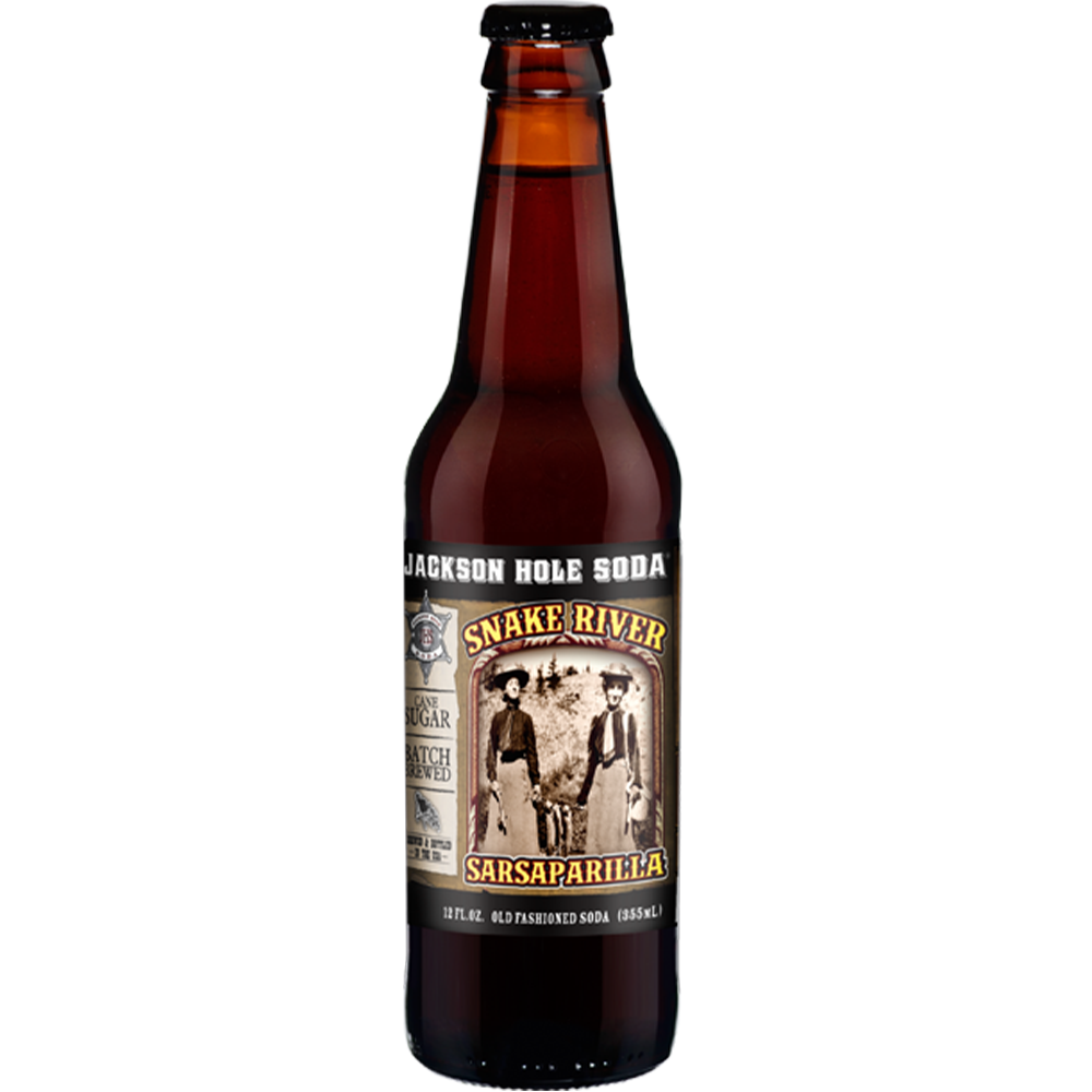 Jackson Hole Snake River Sarsaparilla 24 Count | Cow Crack Wholesale