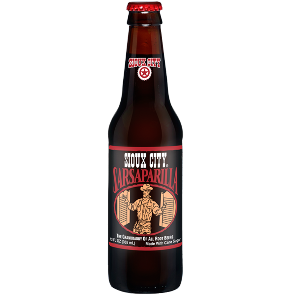 Sioux City Sarsaparilla 24 Count | Cow Crack Wholesale